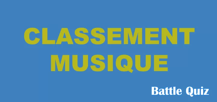 Classement Catégorie Musique - Battle Quiz